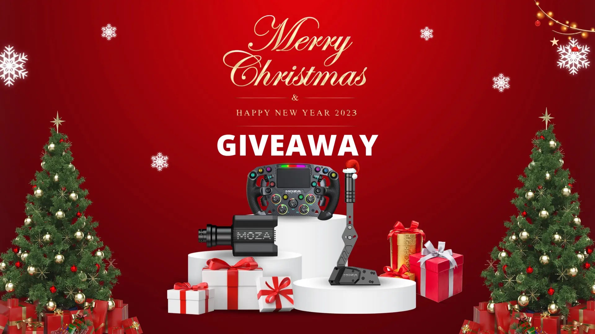 Christmas Giveaway – MOZA Racing