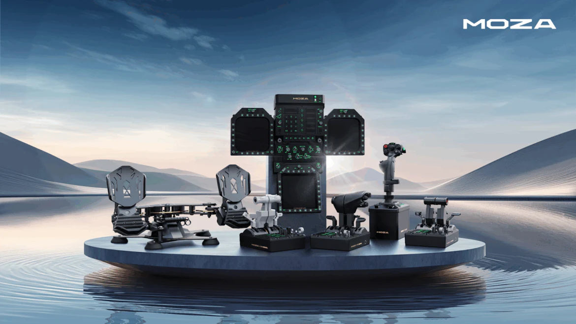 Rule the Sky: MOZA Releases a Full Flight Sim Ecosystem at FlightSimEx ...