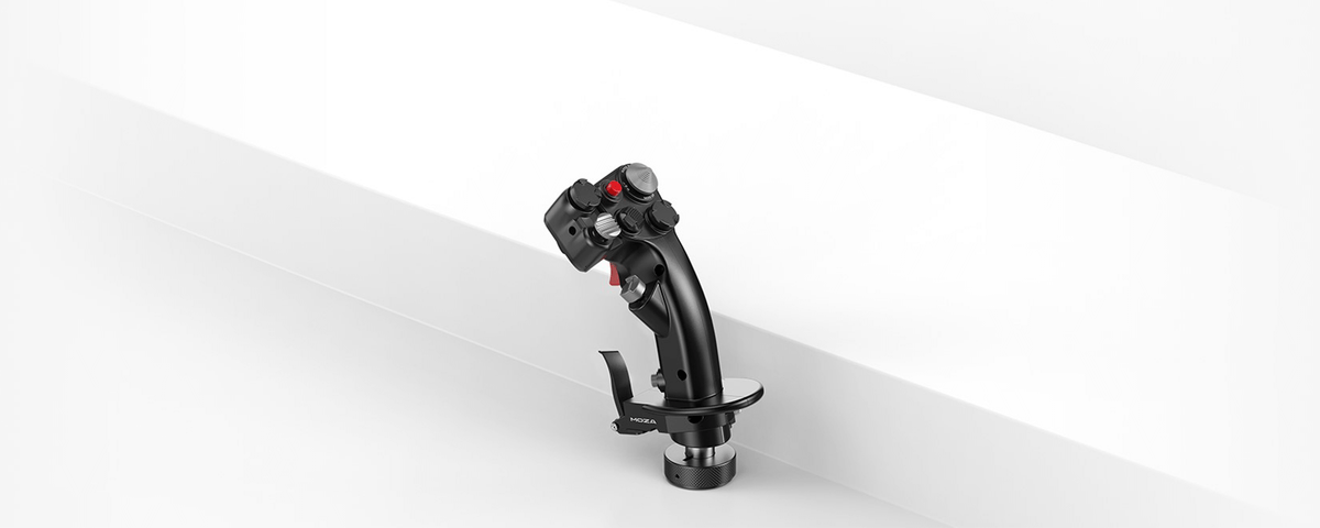 MOZA MH16 Flightstick – Modular Flight Stick with 30 Programmable ...