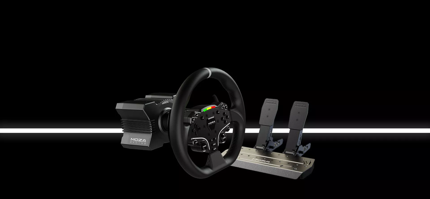 MOZA R5 Racing Bundle — 5.5Nm Direct-Drive Performance – MOZA Racing