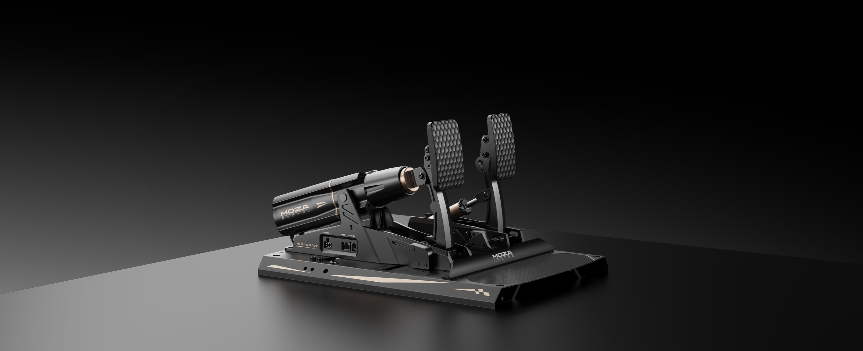 MOZA mBooster Active Pedal – Advanced Force-Feedback Sim Racing Pedal ...