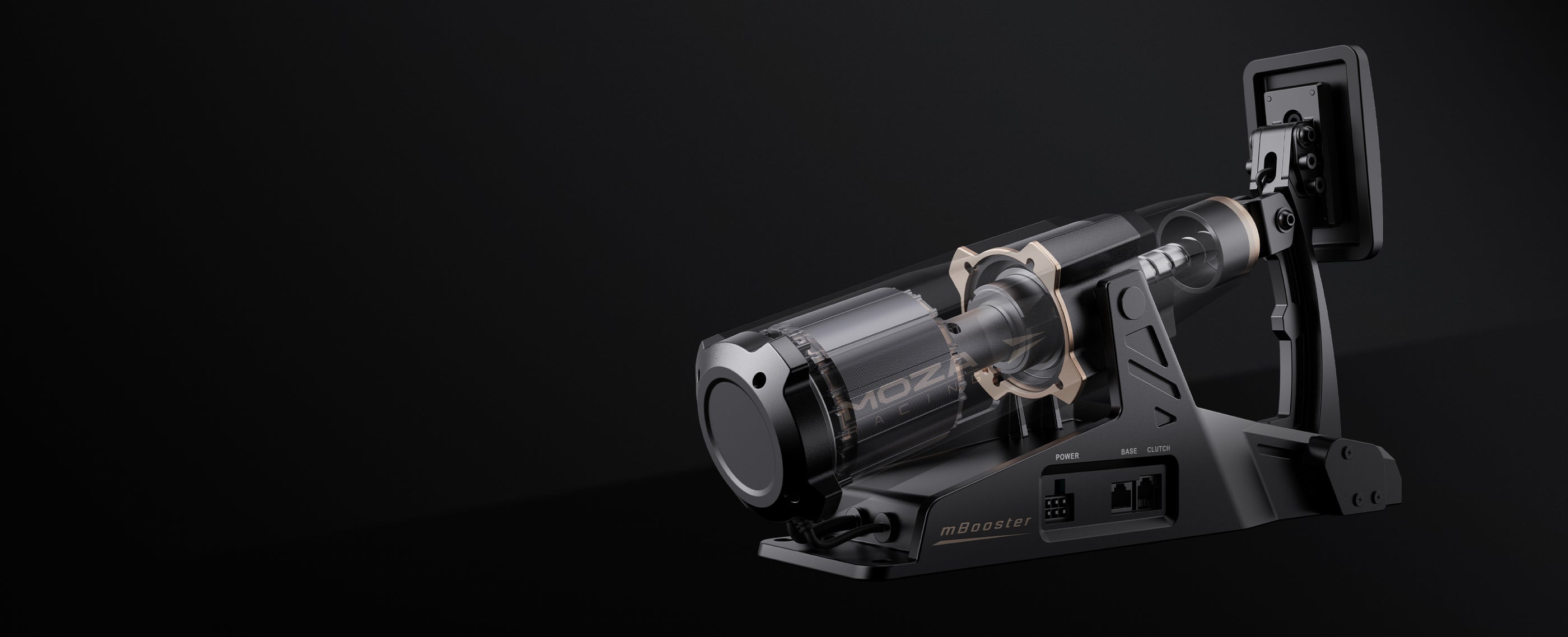 MOZA mBooster Active Pedal – Advanced Force-Feedback Sim Racing Pedal ...