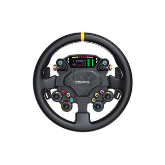 MOZA CS Pro Steering Wheel | 325mm Racing Wheel with Carbon Fiber & HD ...