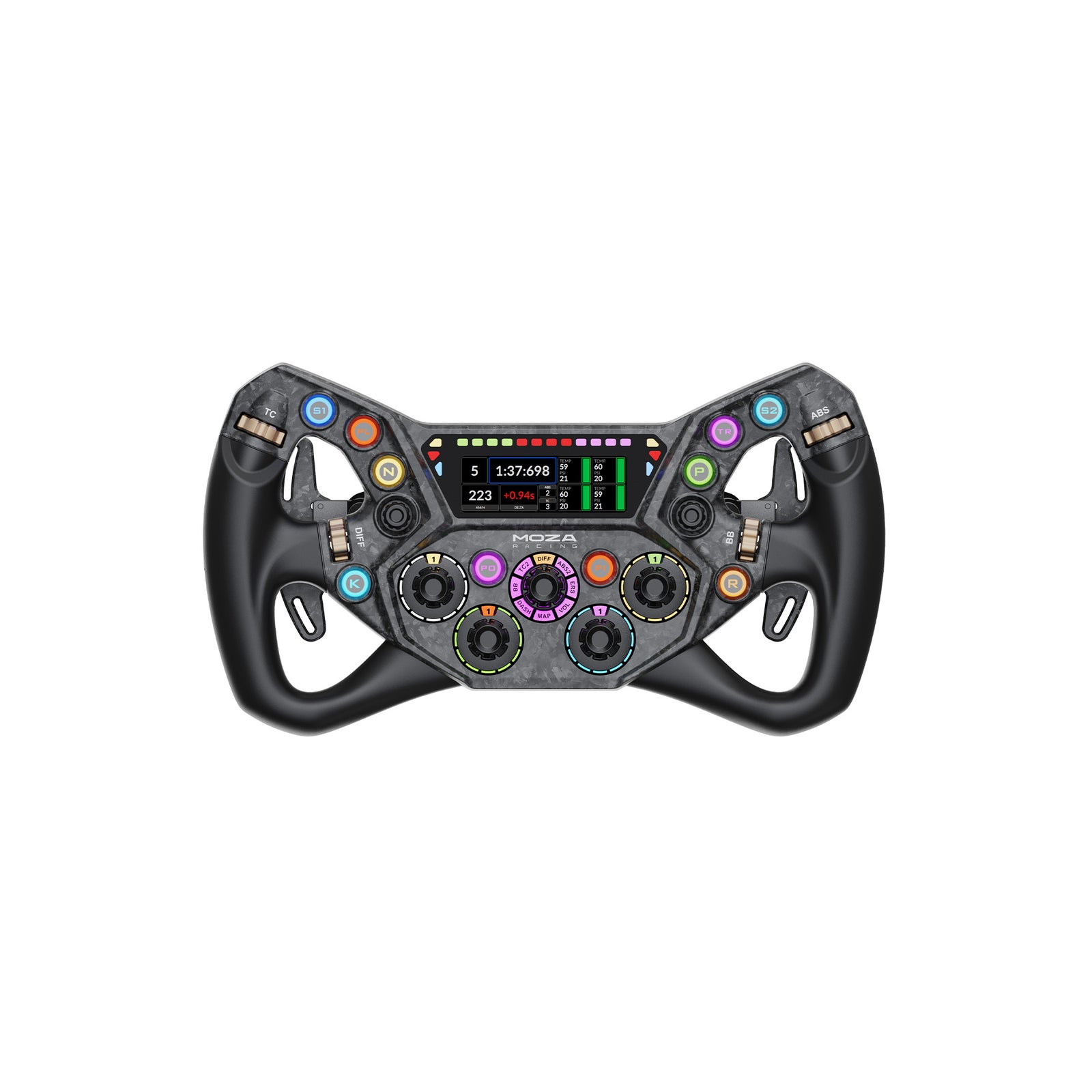 MOZA KS Pro Steering Wheel | 300mm Butterfly GT Wheel – MOZA Racing