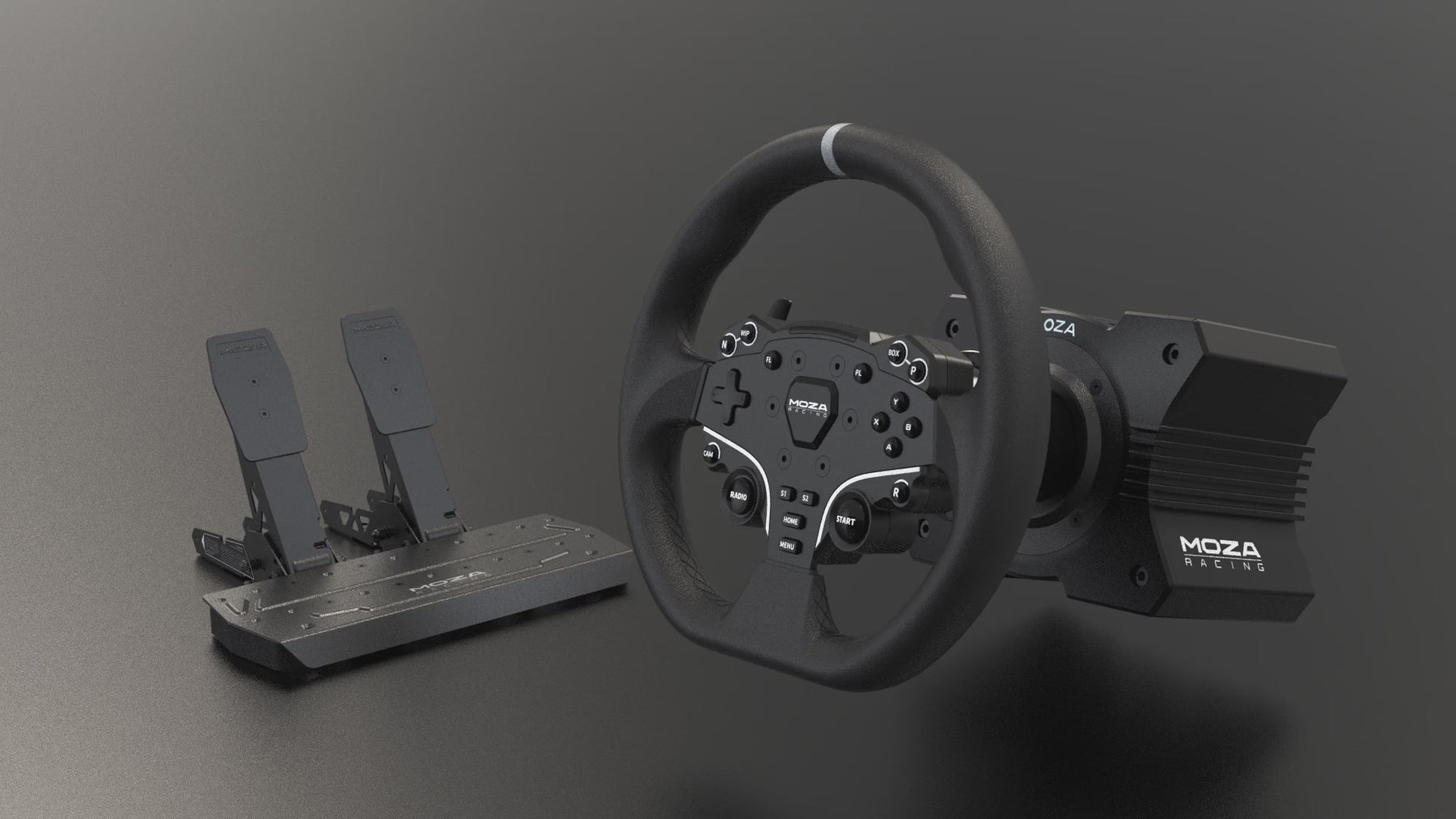 MOZA R5 Racing Bundle — 5.5Nm Direct-Drive Performance – MOZA Racing