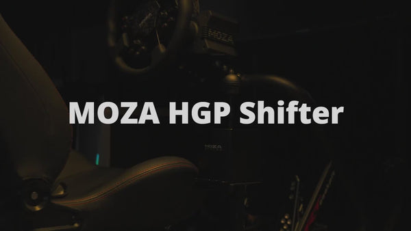 MOZA HGP Shifter – 7+R H-Pattern Gearbox with Intelligent Downshift ...