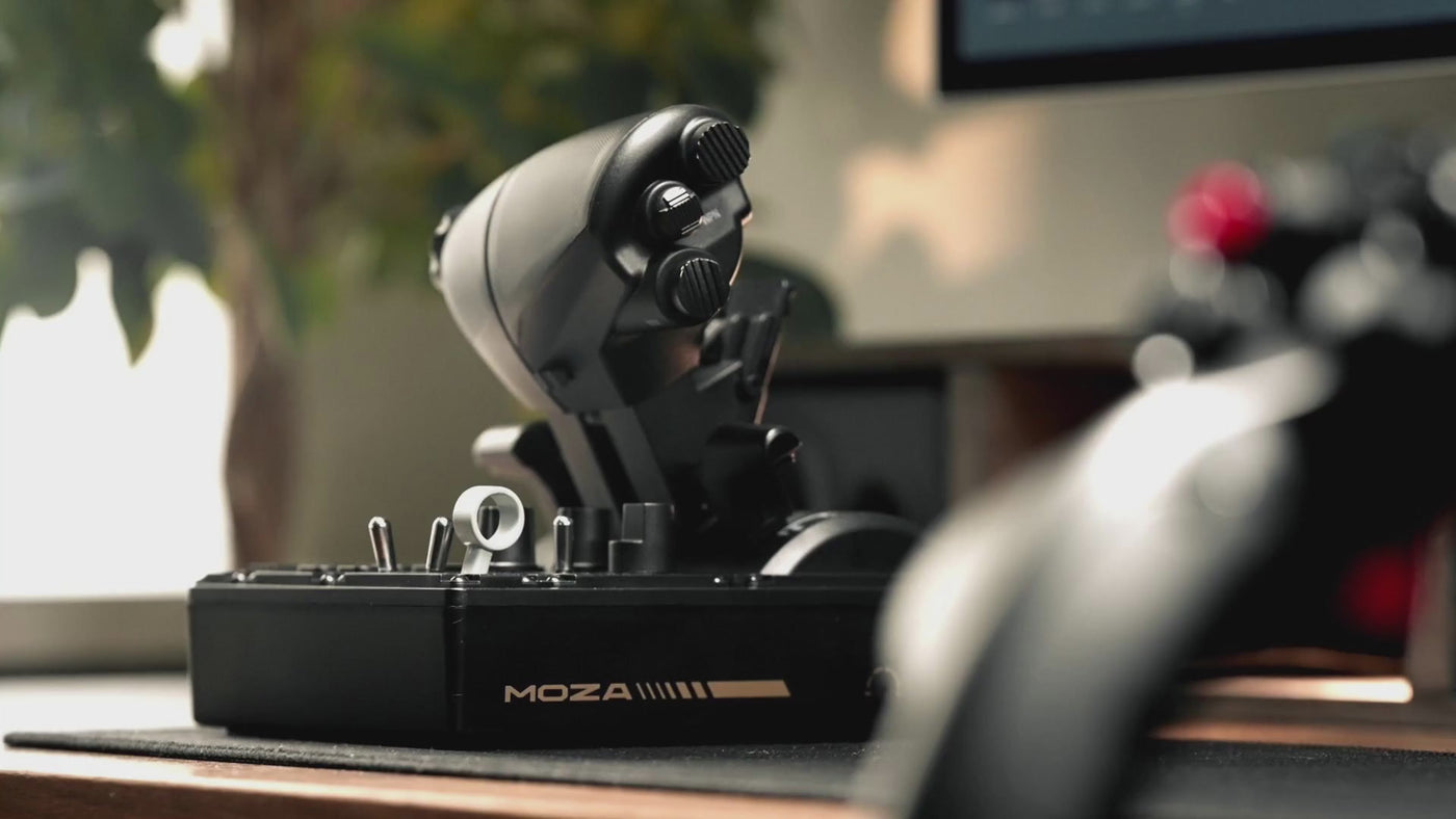 MOZA MTQ Throttle Quadrant | Modular Levers & Quad-Axis Precision ...