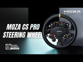MOZA CS Pro Steering Wheel | 325mm Racing Wheel with Carbon Fiber & HD ...