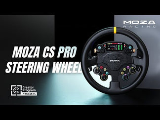 MOZA CS Pro Steering Wheel | 325mm Racing Wheel with Carbon Fiber & HD ...